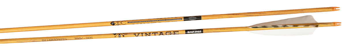 Black Eagle Vintage Wood Grain Arrows/Shafts – Black Widow Bows