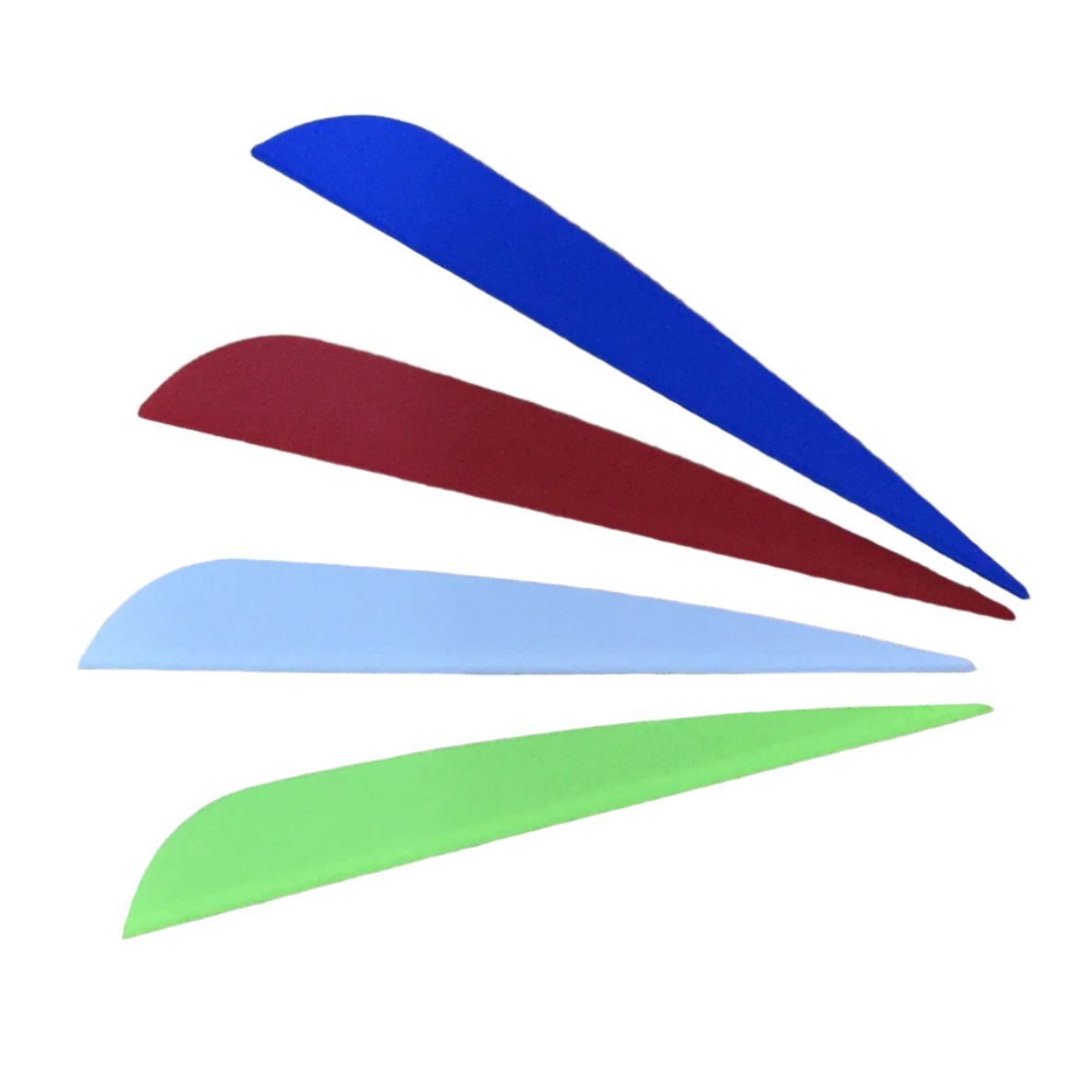 #523 Trad Vanes – Black Widow Bows